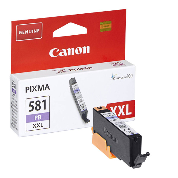 Druckerpatrone 1999C001 (CLI-581PB XXL), fotoblau, ca. 9140 Seiten ...