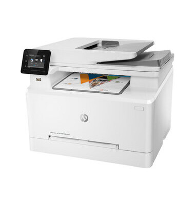 HP Farb Laser Multifunktionsgerat Color LaserJet Pro MFP M283fdw 4 in 1 Drucker Scanner Kopierer Fax bis A4 Burobedarf Thuringen