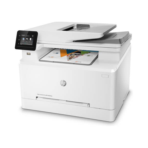 HP Farb Laser Multifunktionsgerat Color LaserJet Pro MFP M283fdw 4 in 1 Drucker Scanner Kopierer Fax bis A4 Burobedarf Thuringen