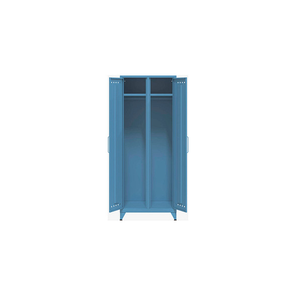 Stahlschrank Fern Maxi FERMAX605, blau, 70x108x51cm (BxHxT ...