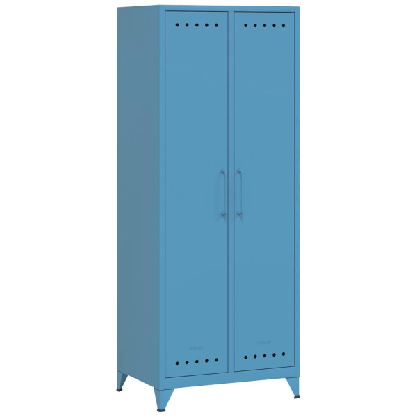 Stahlschrank Fern Maxi FERMAX605, blau, 70x108x51cm (BxHxT ...