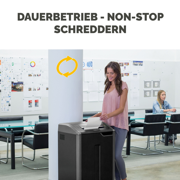 Fellowes Aktenvernichter Powershred 425HS schwarz 100063597