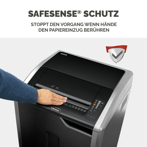 Fellowes Aktenvernichter Powershred 425HS schwarz 100063597