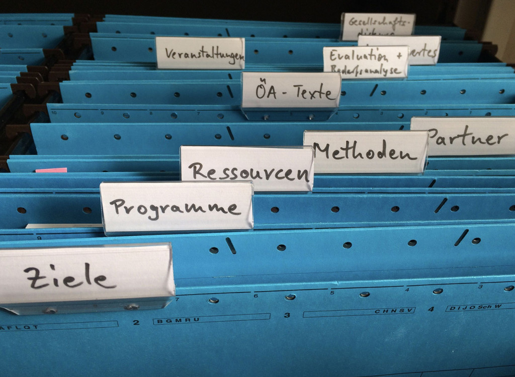 Effiziente Akten-Ablage dank Hängeregistern